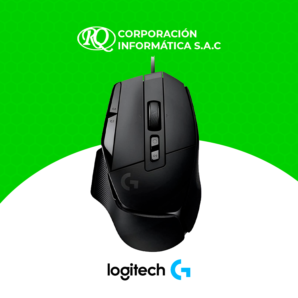 MOUSE LOGITECH G502 X HERO 25K DPI BLACK (910-006136) – rqcorp.com.pe